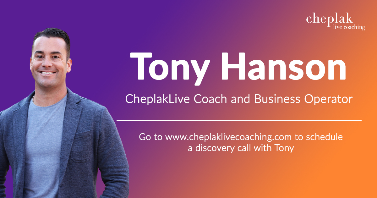 Tony Hanson co-founder of a rapidly growing real estate brokerage.
